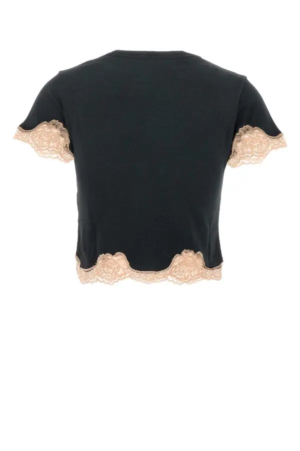Valentino Garavani Graphite Cotton T-shirt
