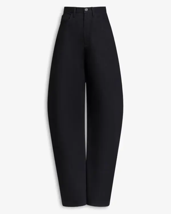 Alaïa Denim Round Jeans