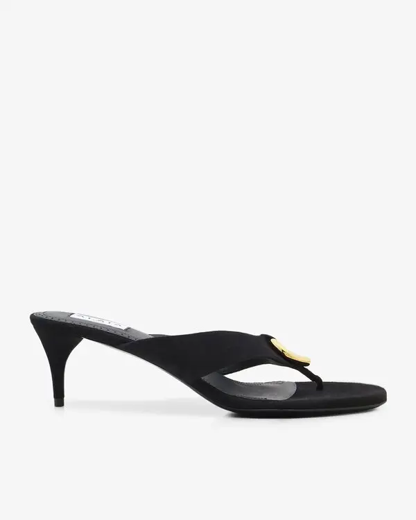 Alaïa Tong 55 Embellished Mule Sandals
