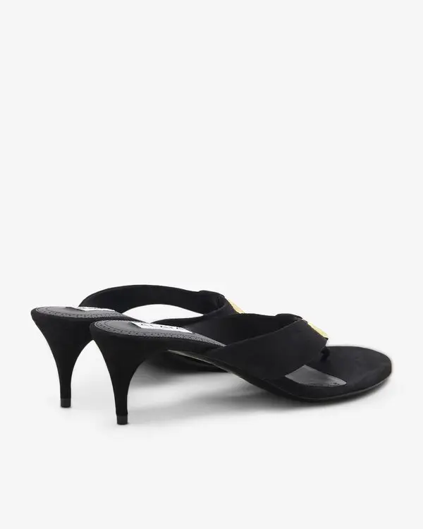 Alaïa Tong 55 Embellished Mule Sandals