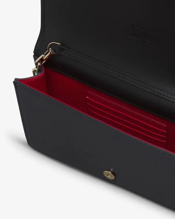 CHRISTIAN LOUBOUTIN Bettina Crepe Satin Clutch