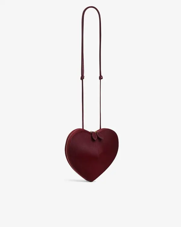 Alaïa Le Coeur Cerise Crossbody Bag - Red
