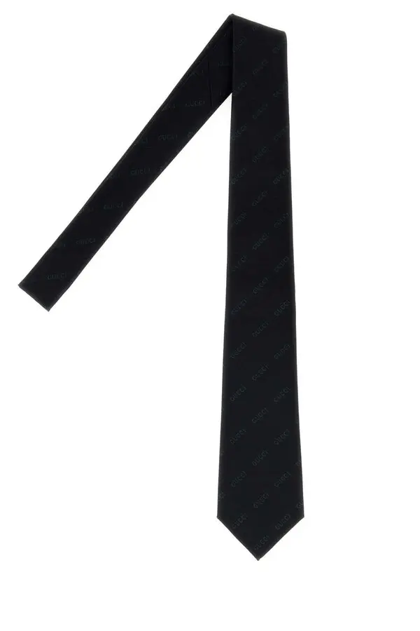 Gucci Silk Tie - Black