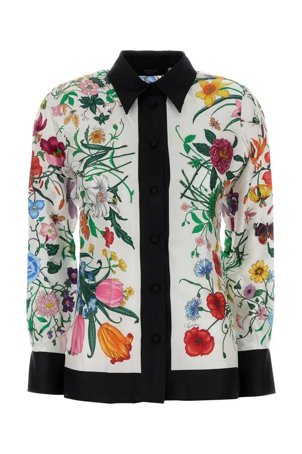Gucci Printed Twill Shirt - Multicolor