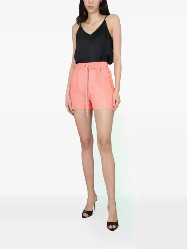 ALYSI Drawstring Twill Shorts