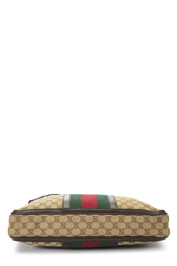 Gucci Original Gg Web Briefcase