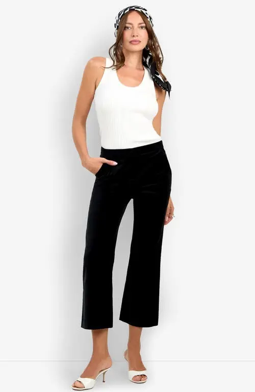 Trina Turk Westport Crop - Black