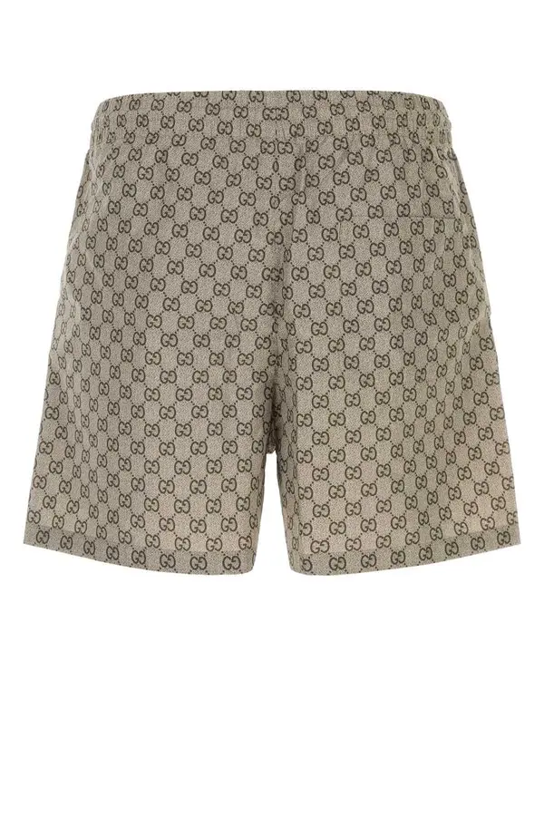 Gucci Printed Polyester Swimming Shorts
