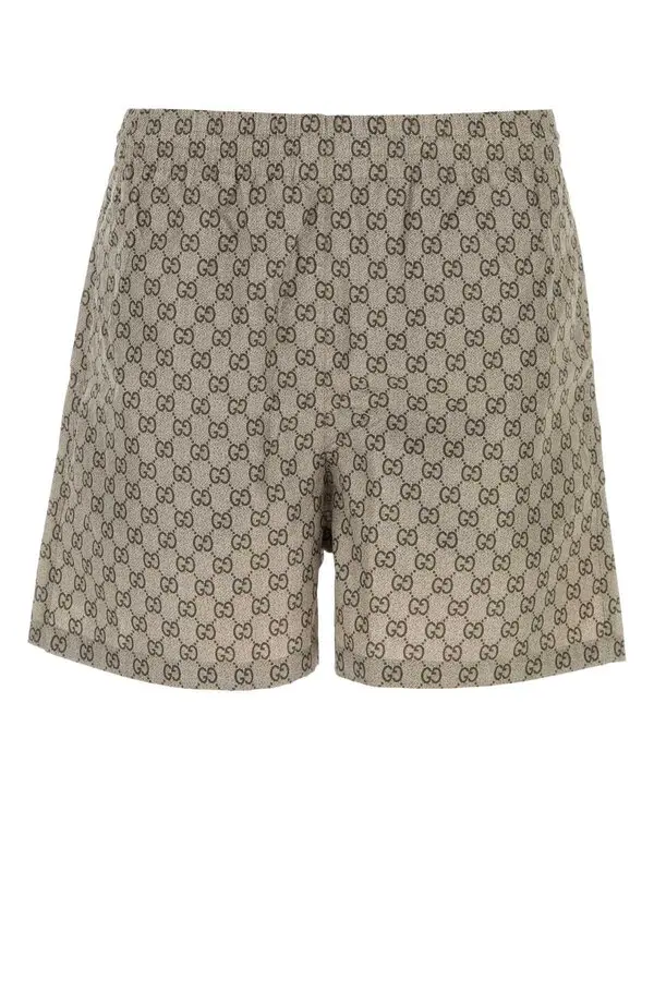 Gucci Printed Polyester Swimming Shorts