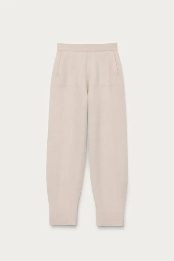 Iris Von Arnim Brushed Cashmere Trousers