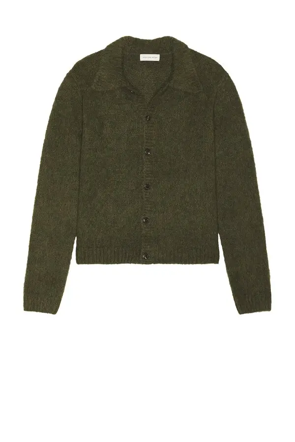 Dries Van Noten Mora Cardigan In Green