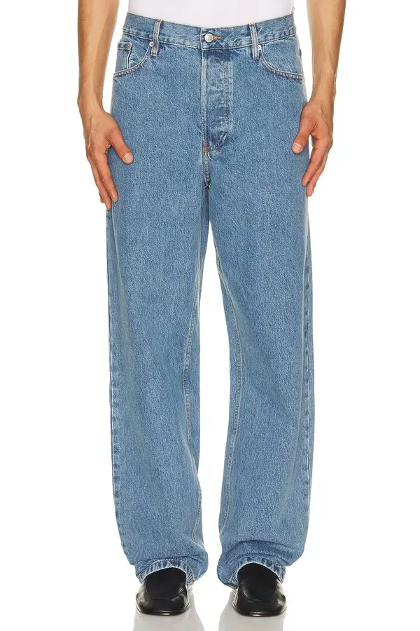 Dries Van Noten Pine Den Pants In Blue - Light Blue