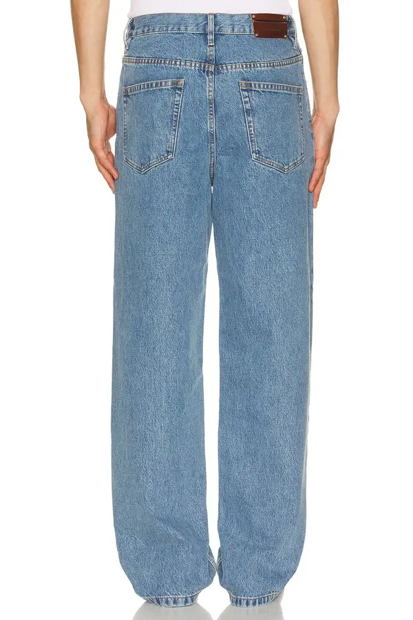 Dries Van Noten Pine Den Pants In Blue - Light Blue
