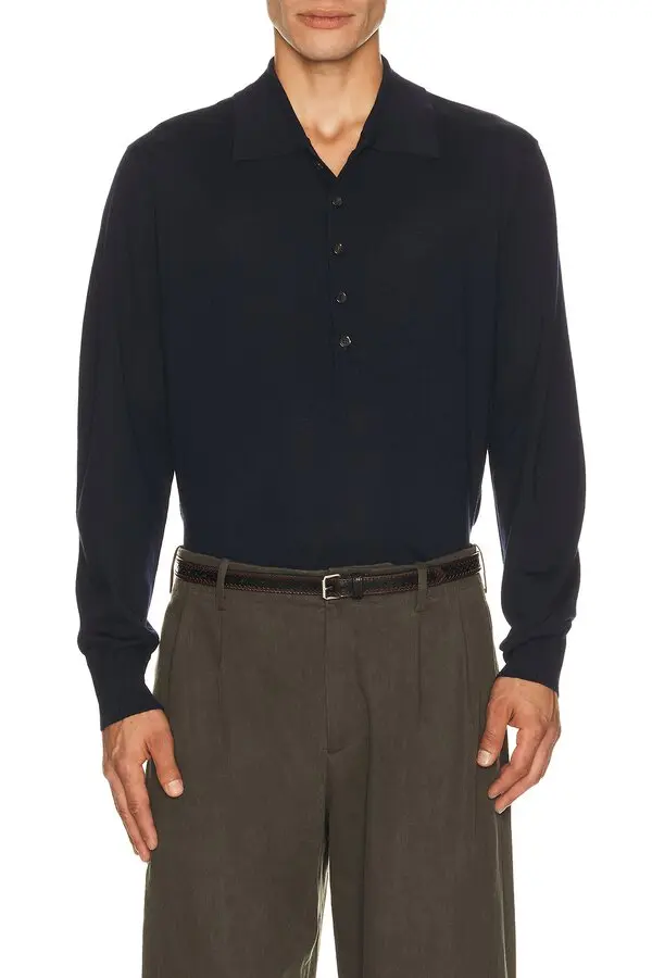 Dries Van Noten Muando Sweater In Blue