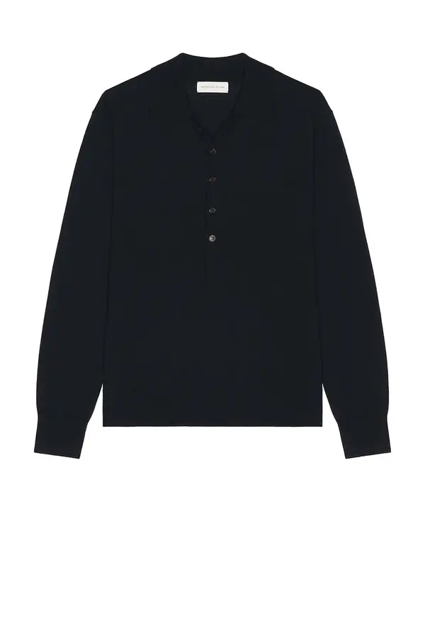Dries Van Noten Muando Sweater In Blue