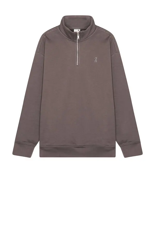 On Club Collective 1/4 Zip In Grey
