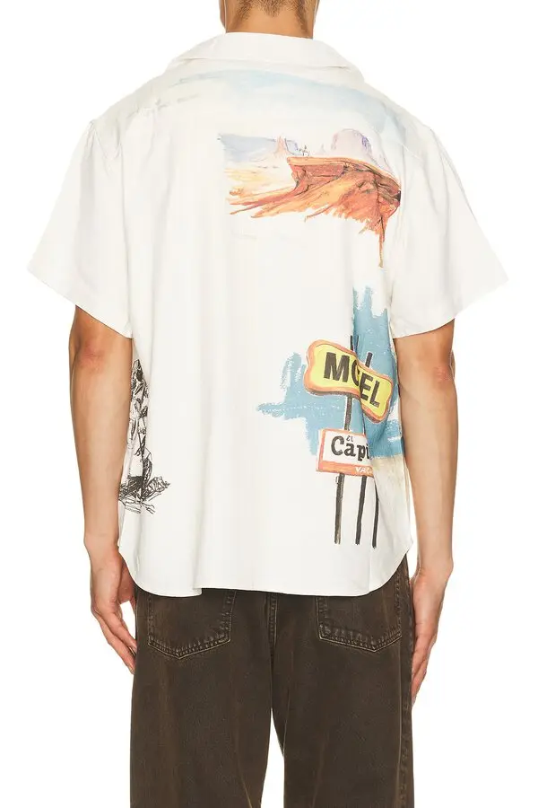 ONE OF THESE DAYS El Capitan Camp Shirt In Cream