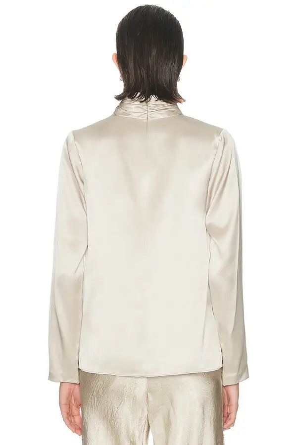 HEIRLOME Sybil Top In Metallic - Silver