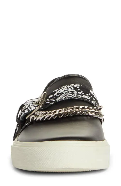 Amiri Bandana Chain Slip-on Sneaker