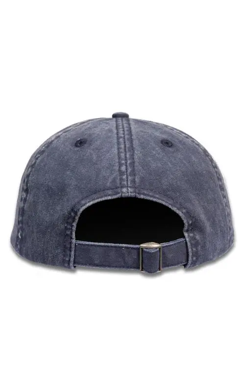 PLEASURES Bubble Rip Baseball Cap - Navy