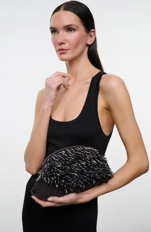 Staud Porcupine Beaded Clutch