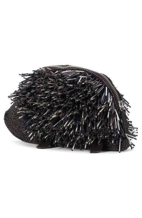 Staud Porcupine Beaded Clutch