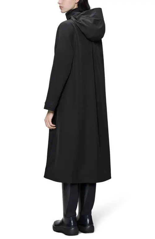 Rains Suva Softshell A-line Jacket - Black
