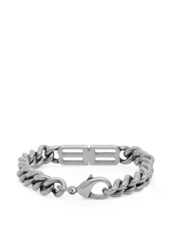 Balenciaga Bb Icon Gourmette Bracelet