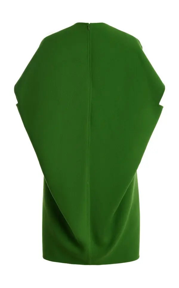 Michael Kors Cape Wool Mini Dress