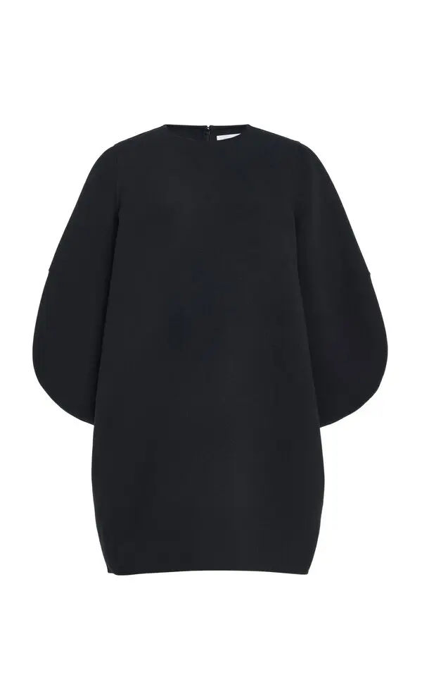 Michael Kors Sculptural Wool-blend Mini Dress