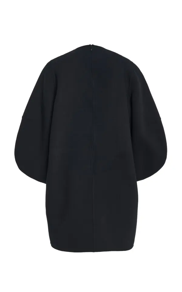 Michael Kors Sculptural Wool-blend Mini Dress