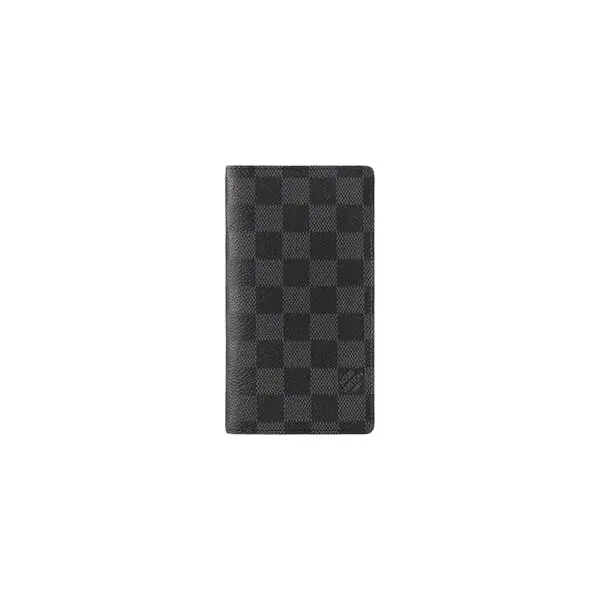 LOUIS VUITTON Pocket Agenda Cover Damier Graphite Canvas - Black