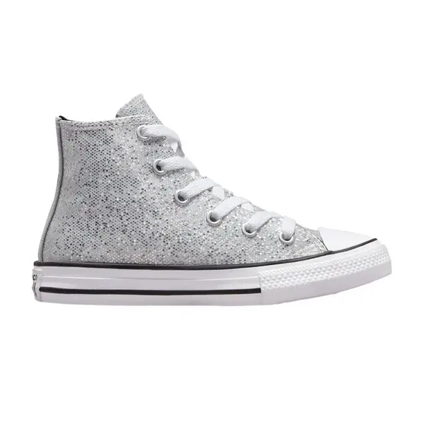 CONVERSE Chuck Taylor All Star High Ps 'glitter - Silver
