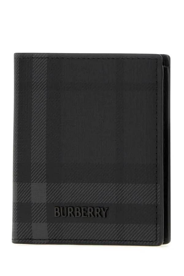 Burberry Printed Canvas City Wallet - Multicolor