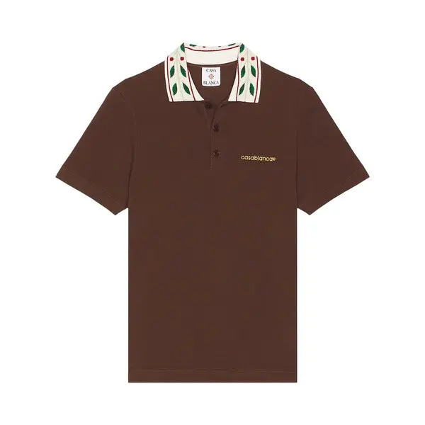 Casablanca Laurel Pique Polo