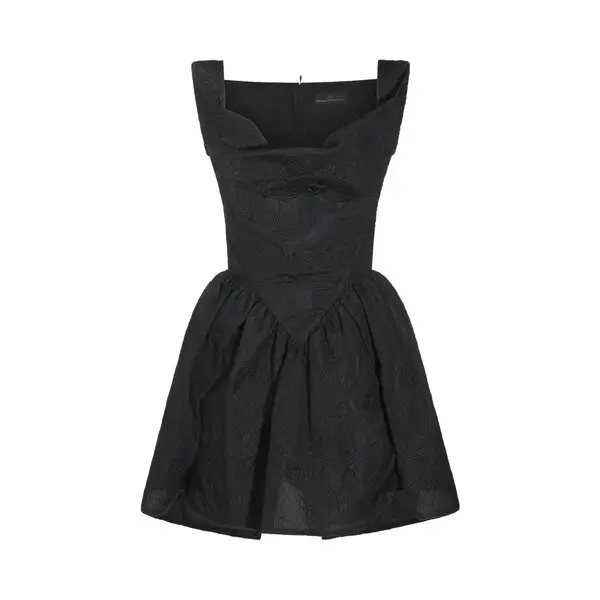 VIVIENNE WESTWOOD Mini Sunday Dress - Black