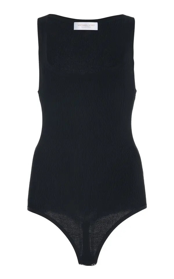 Michael Kors Ribbed Tank Jersey Bodysuit