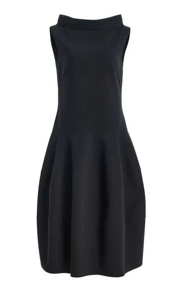 Michael Kors Bubble Cotton-blend Midi Dress