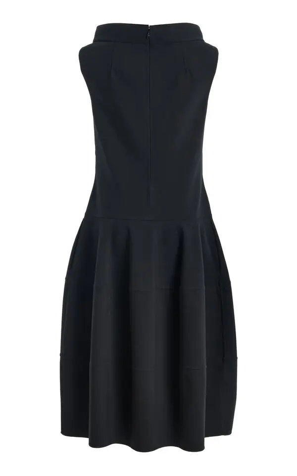 Michael Kors Bubble Cotton-blend Midi Dress
