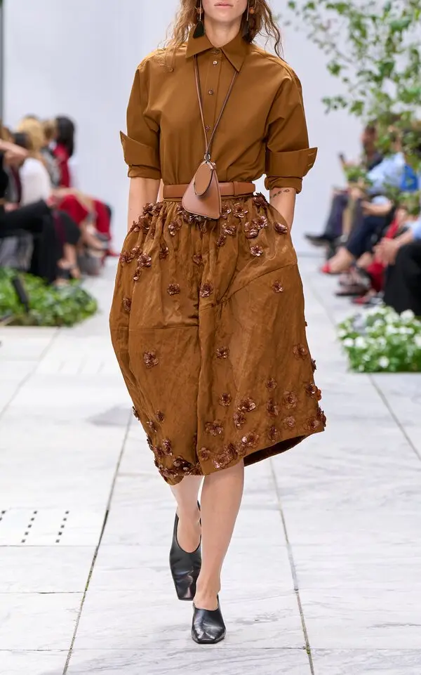 Michael Kors Alessandra Clean Waist Belt - Brown