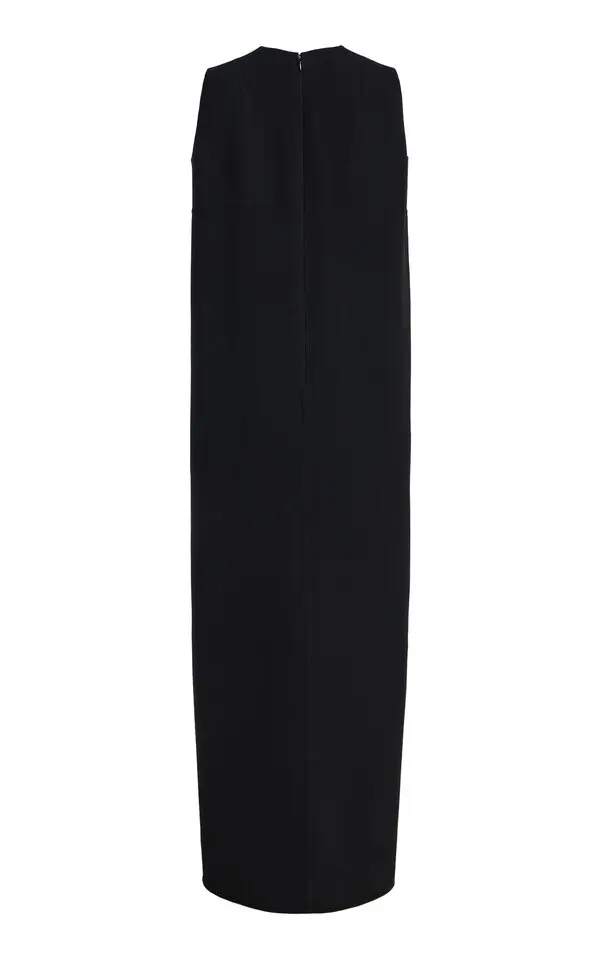 Michael Kors High-low Wool Gown