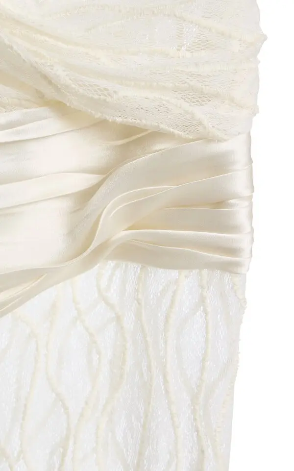 MEL USINE Rouen Cotton-blend Draped Garden Dress