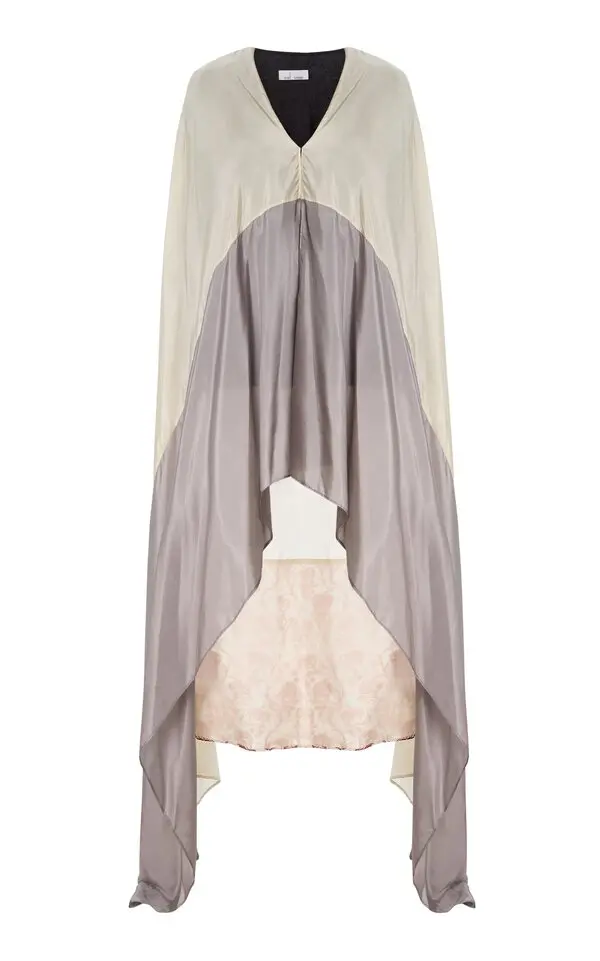 MEL USINE Banni Draped Patchwork-combo Top