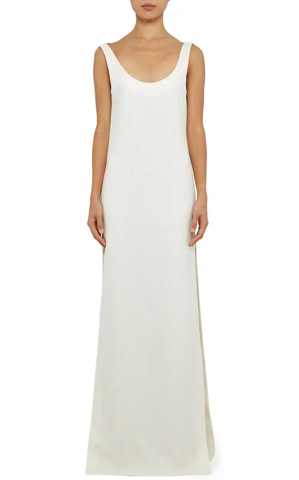 Prabal Gurung Cotton Viscose Linen Tank Dress