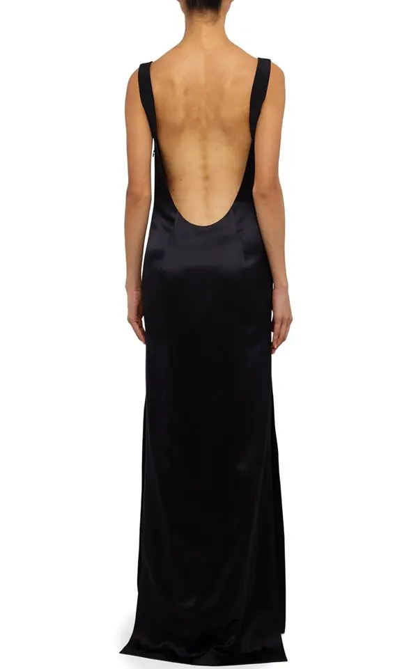 Prabal Gurung Silk Crepe Back Satin Tank Dress