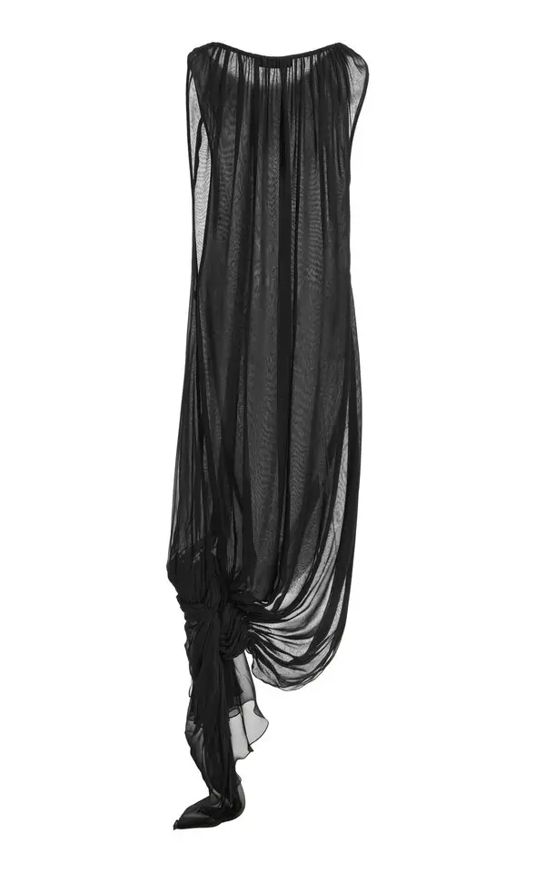Prabal Gurung Hand-draped Asymmetrical Knotted Dress