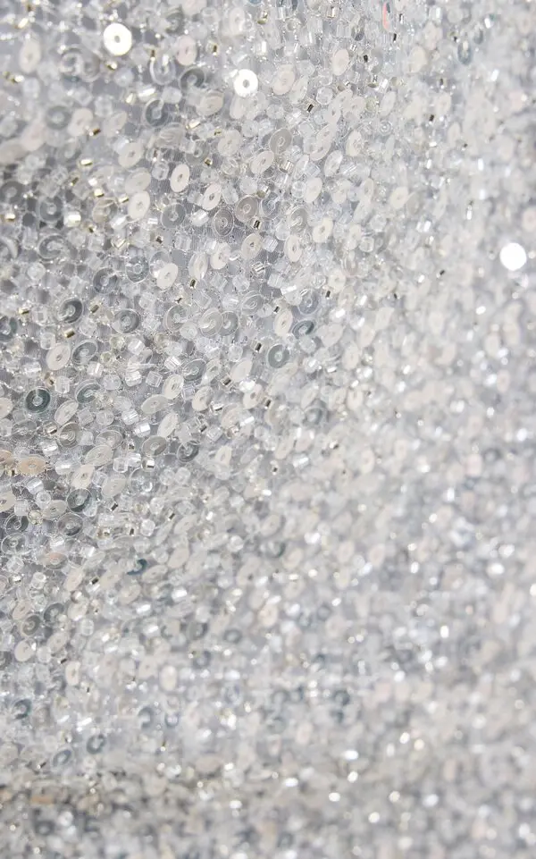 Prabal Gurung Sequin Cowl Neck Slip Dress