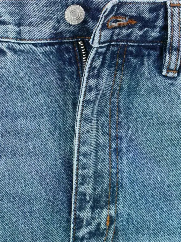 FRAME The Bubble Faded-effect Jeans