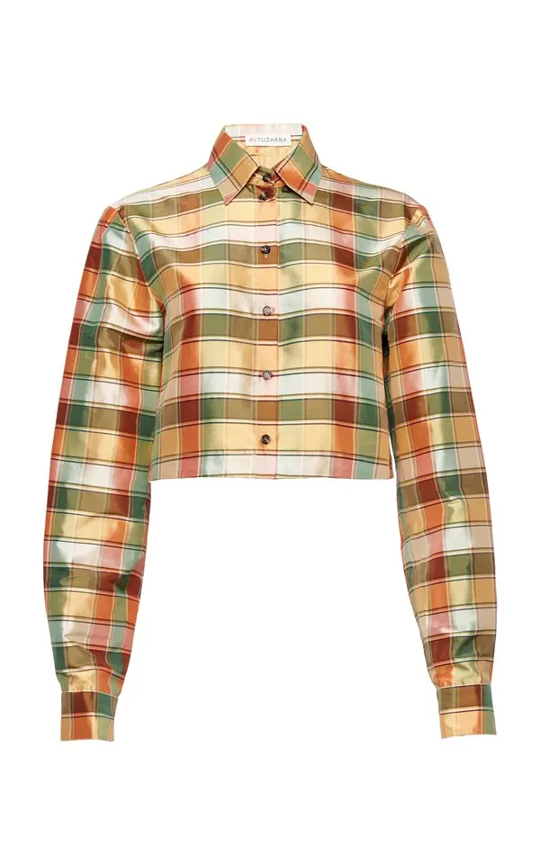 Altuzarra Cary Silk Top