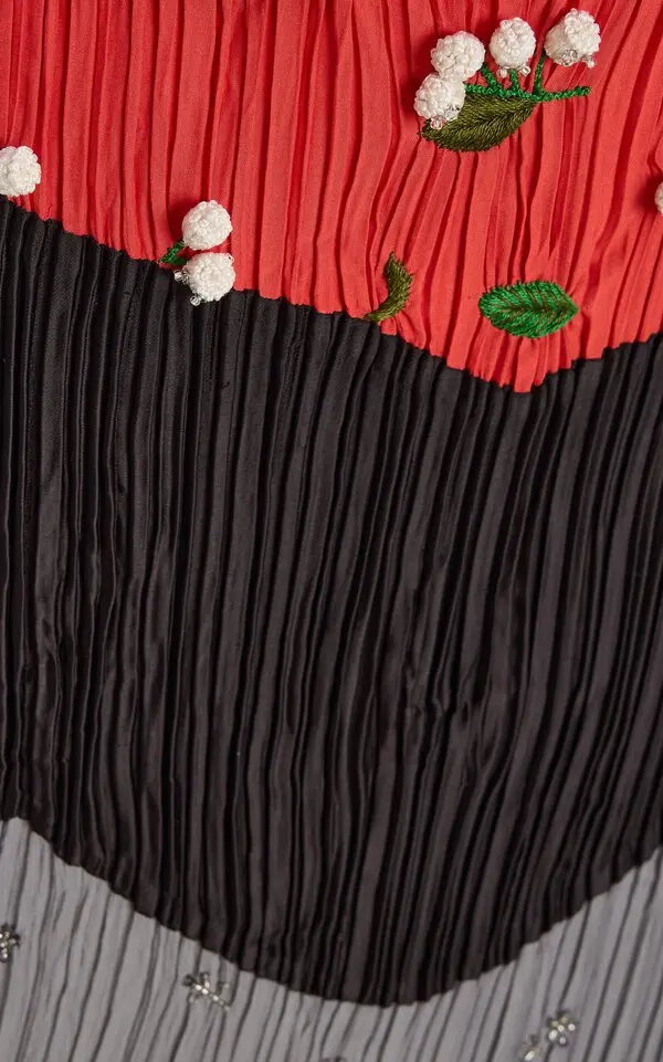 Altuzarra Zanders Embroidered Midi Skirt